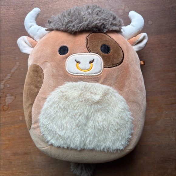 Squishmallows | Accents | Squishmallows Tan Bull Plush | Poshmark